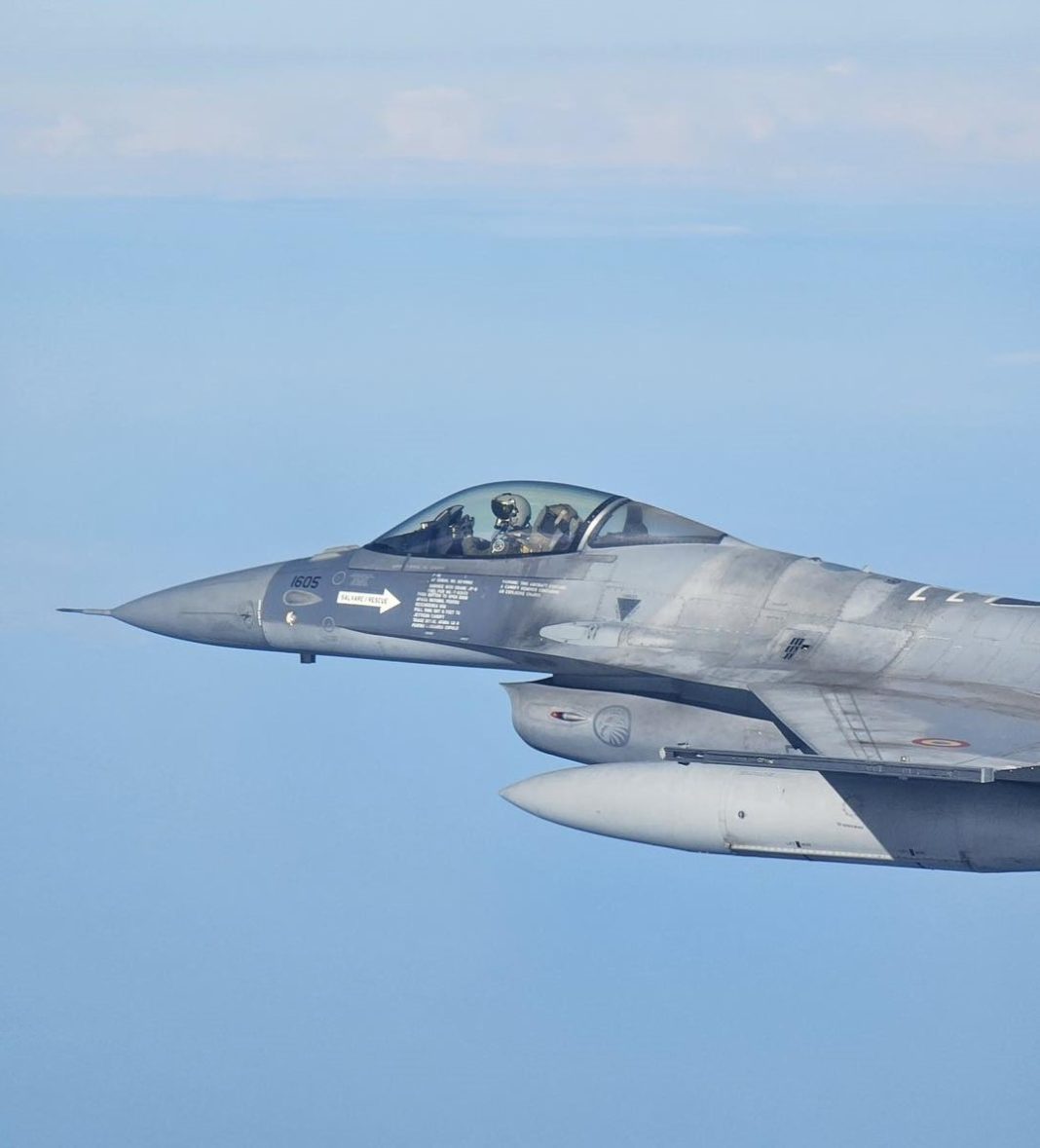 Avioane F-16 ridicate de la sol după un nou raid al dronelor rusești în ...